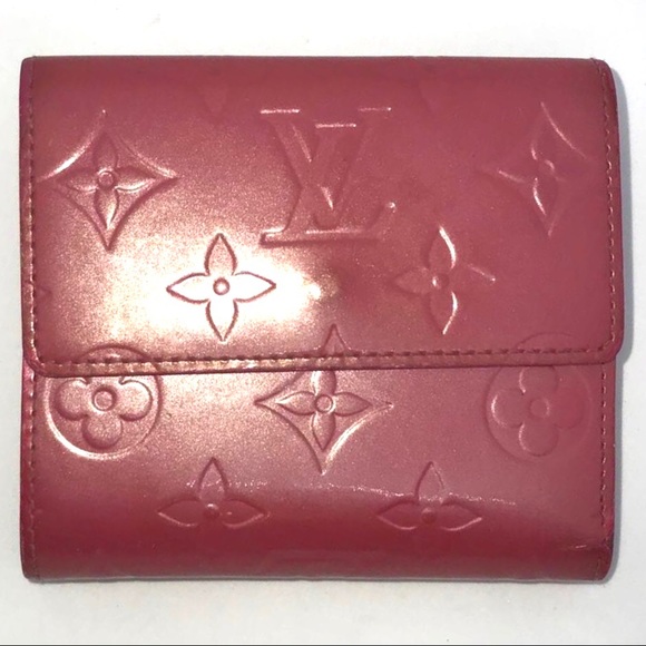 Louis Vuitton | Bags | Louis Vuitton Monogram Vernis Elise Wallet ...
